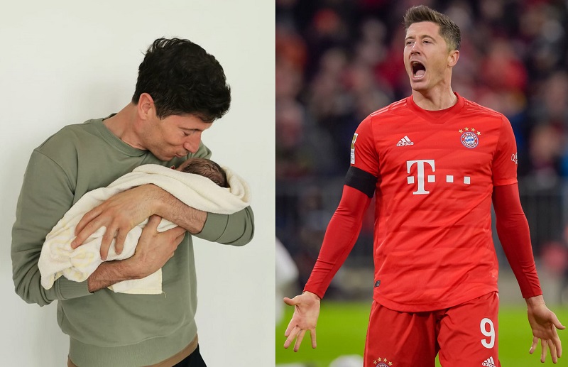 Robert Lewandowski po raz drugi został ojcem! Anna Lewandowska urodziła ...